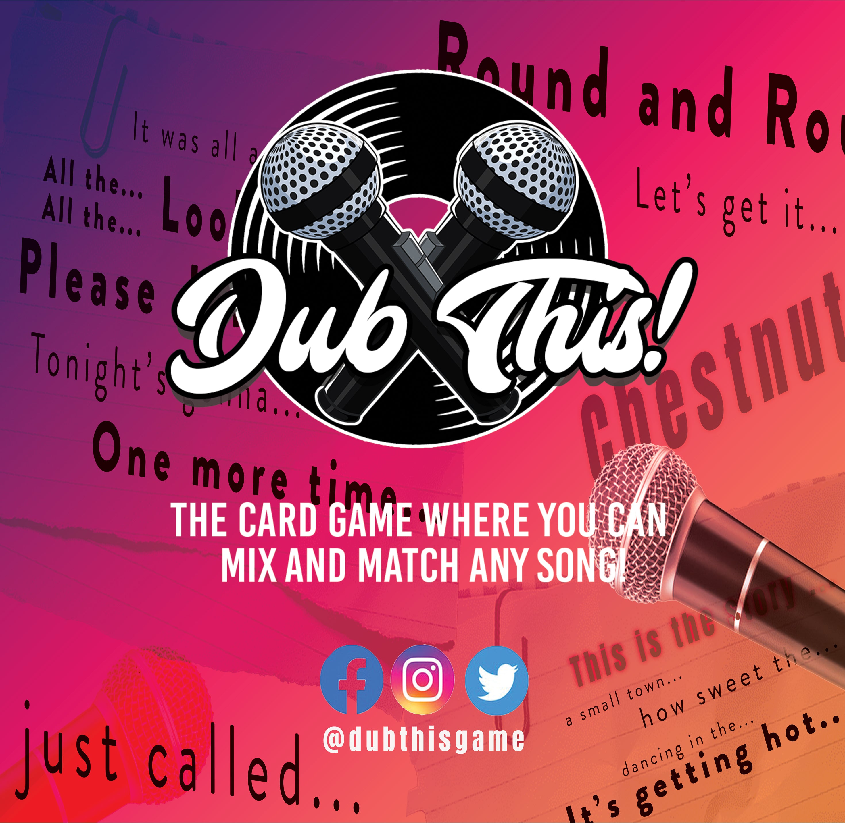 MEDIA KIT – Dub This!® Game